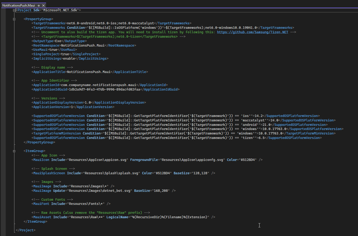 Notificaciones Push con Firebase, Azure Function y MAUI