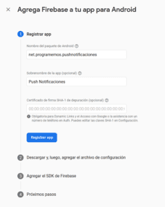 Notificaciones Push con Firebase, Azure Function y MAUI